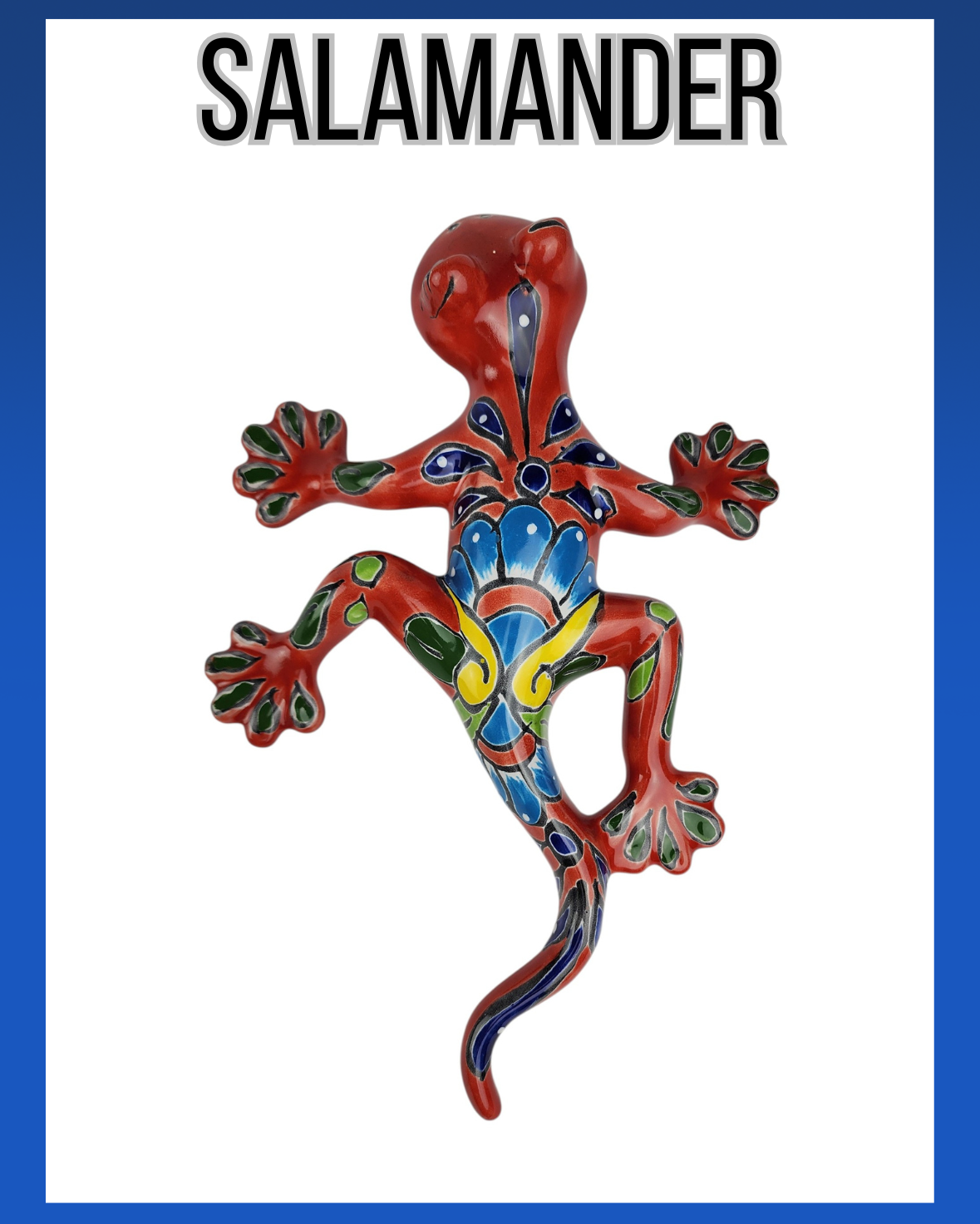 Talavera Salamander Collection – Mexican Folk Art Décor – Casa Villa Arte